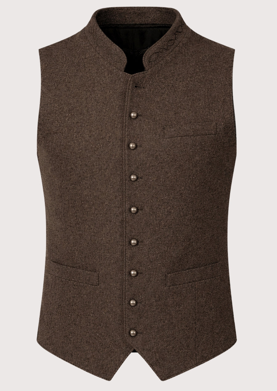Premium Handcrafted Bavarian Vest – Timeless German Style